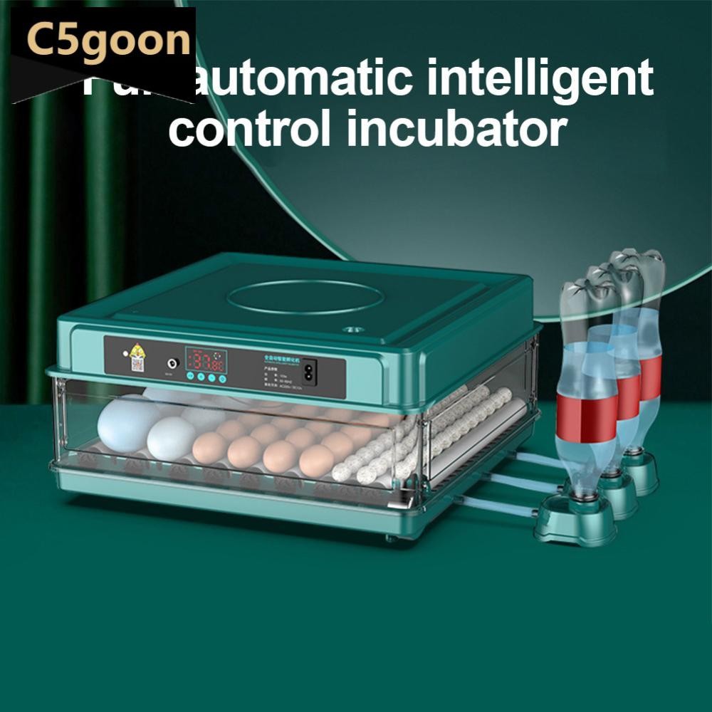 C5GOON 1Pc Egg Incubator Fully Automatic Turning Hatching Brooder Farm Bird Quail Chicken ...