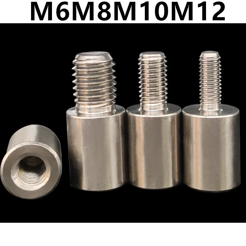 SUS304 Stainless Steel Cylinder Spacer | M6 M8 M10 M12 Male to Female ...