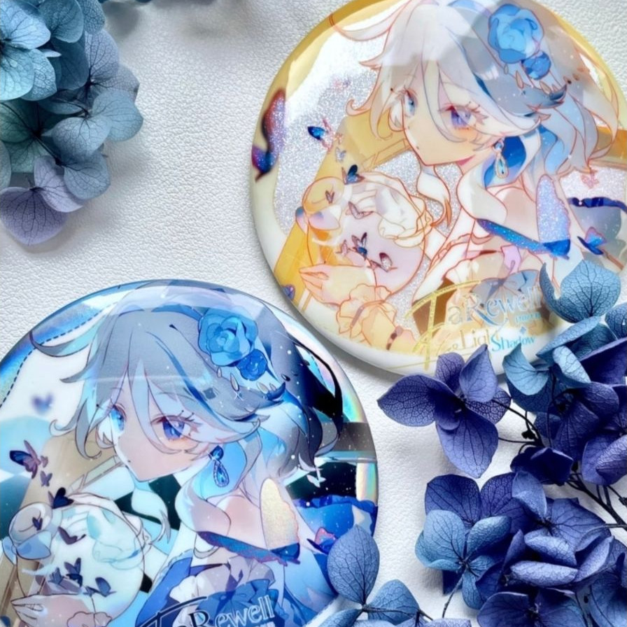 Genshin Impact Doujin Homemade Farewell to Light and Shadow Furina ...