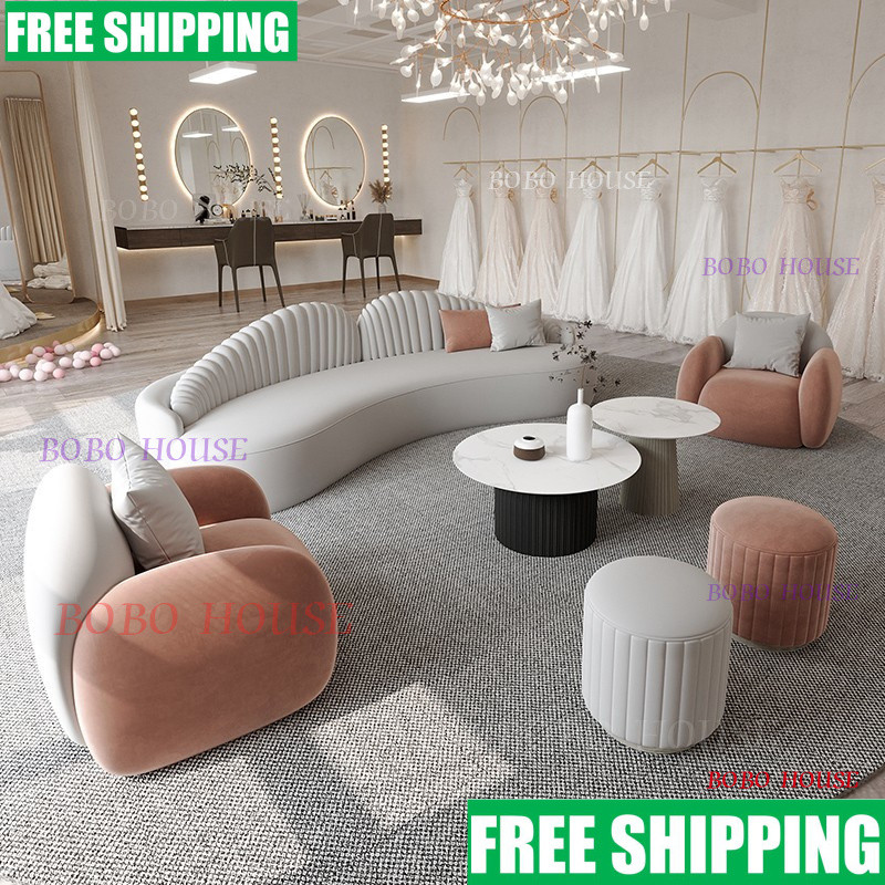Freeshipping [2274 People Collection] Beauty Salon Sofa Combination ...
