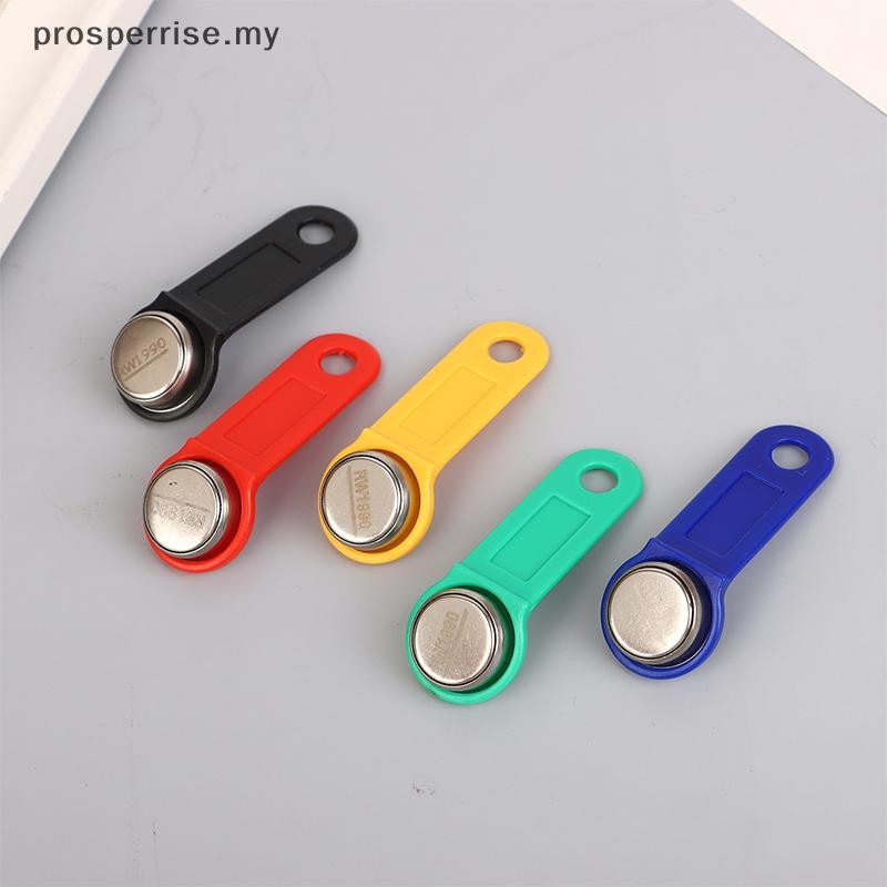[prosperrise] RW1990 RFID Key RW1990-F5 IButton TM Touch Memory Card RFID Tag Rewritable Copy ...