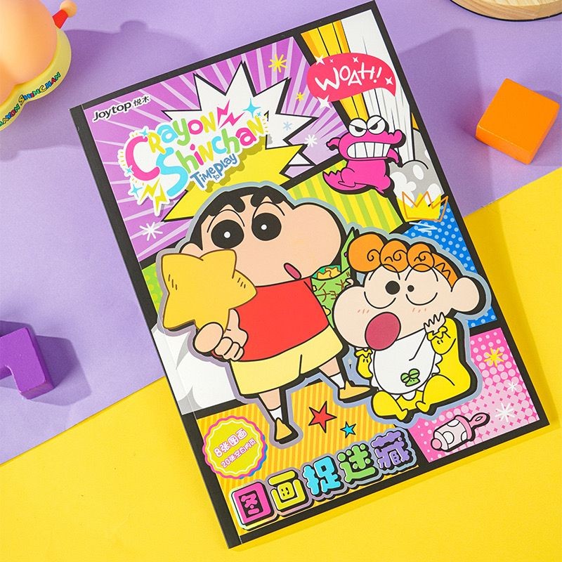 Crayon Shin Chan Colouring Drawing Book | Shopee Malaysia