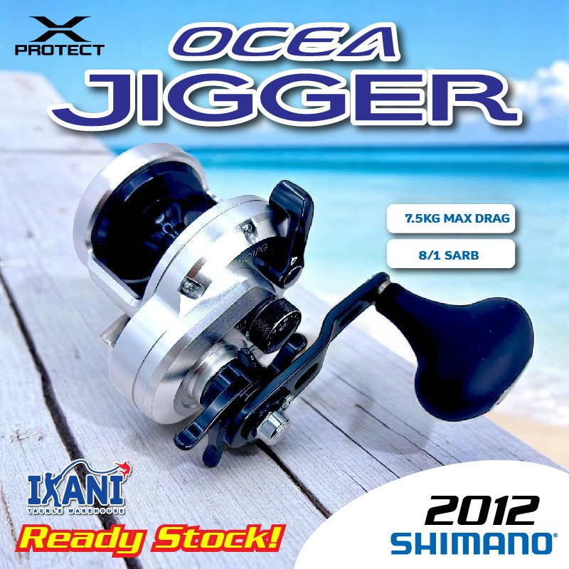 SHIMANO OCEA JIGGER 2012 1501PG Jigging Fishing Reel mesin pancing fast ...