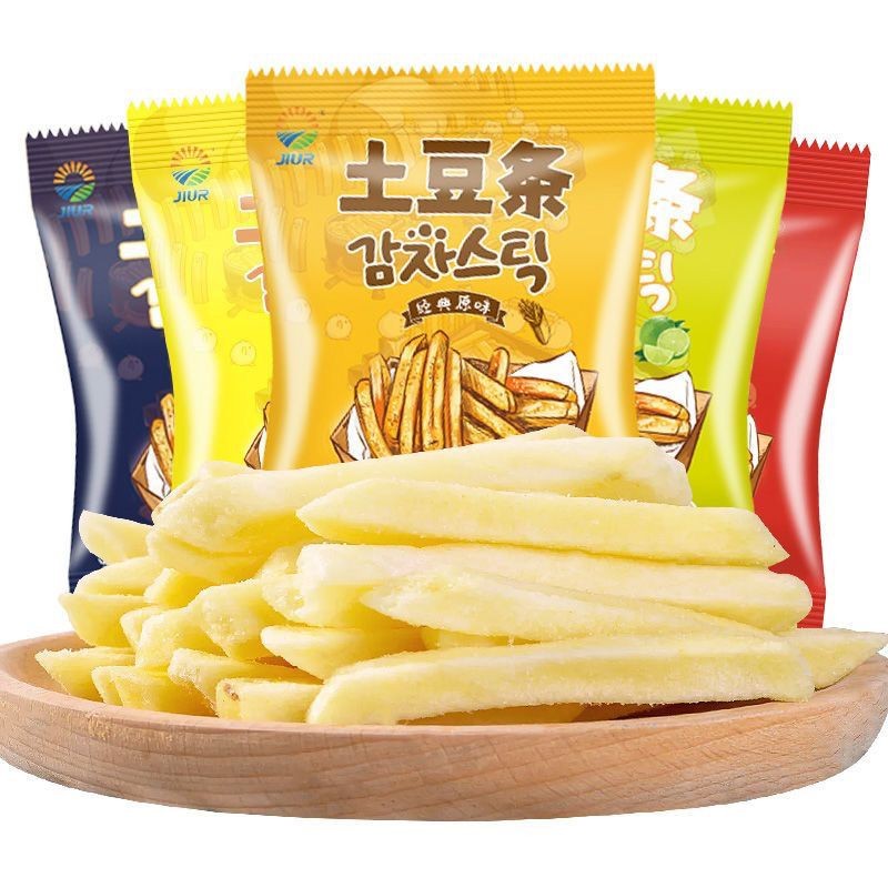 Jiuri Original Cut Potato Fries French Fries 20g Honey Butter Lime ...