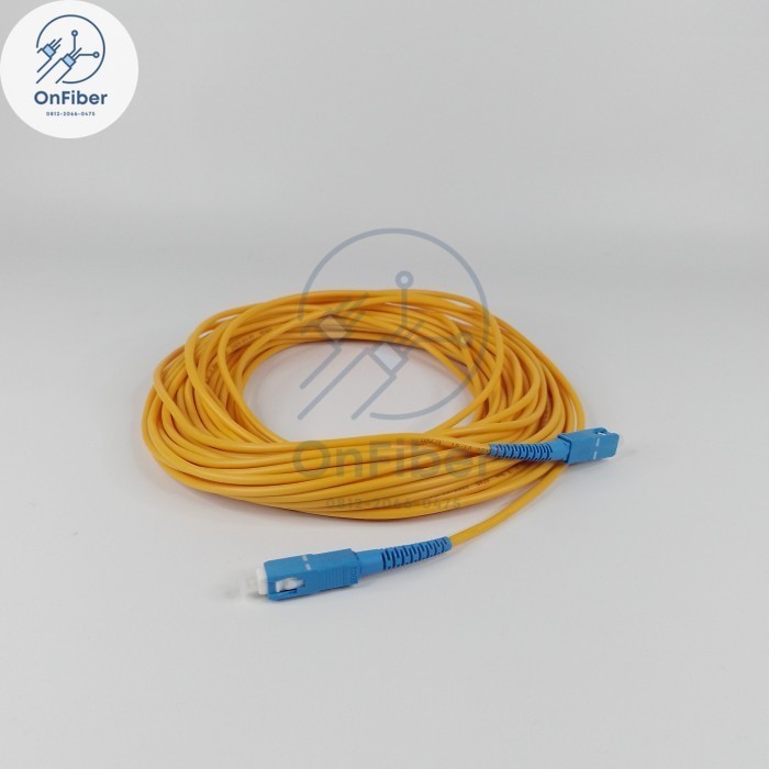Patchcord Fiber Optic SC SC 15M Simplex | Fo Cable 15 Meters 3mm ...