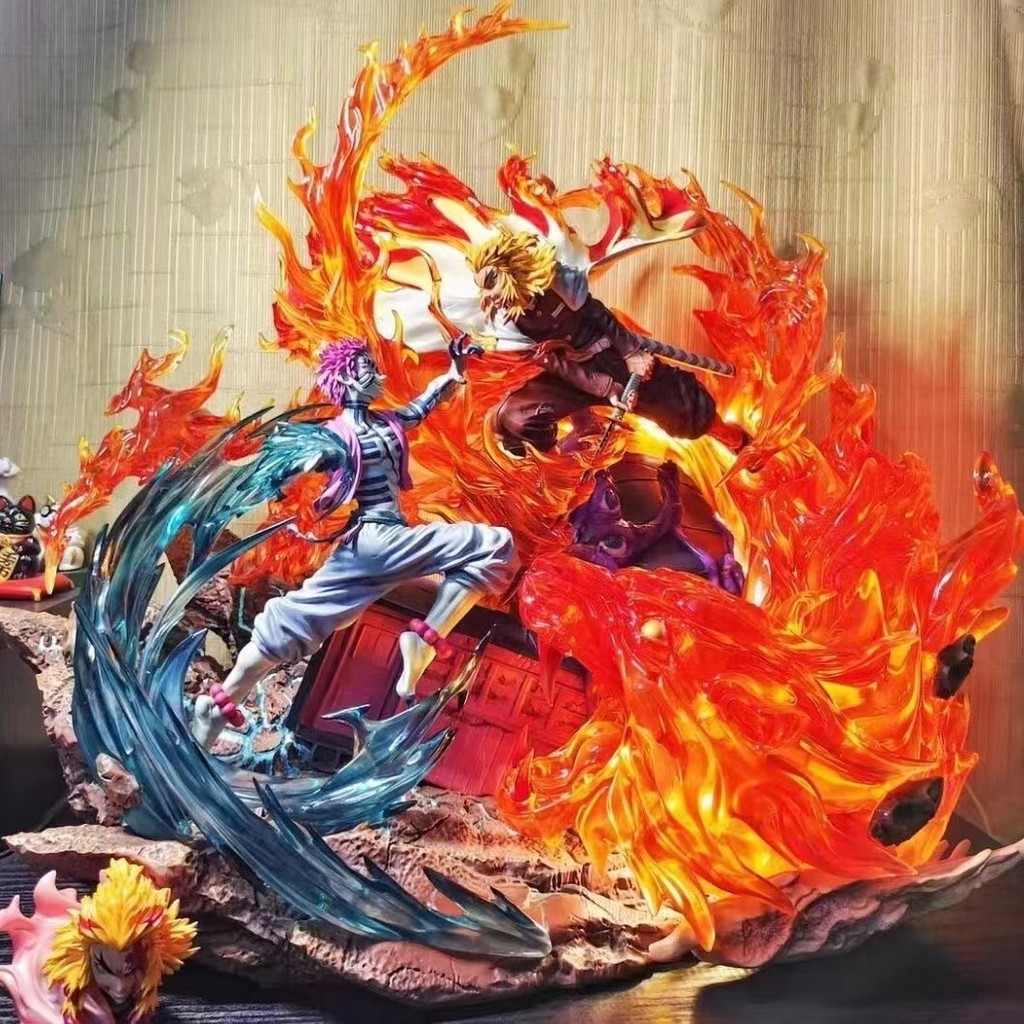 Demon Slayer's Hand-Made GK Figure GK Fire Thunder God My Wife Zenitsu ...