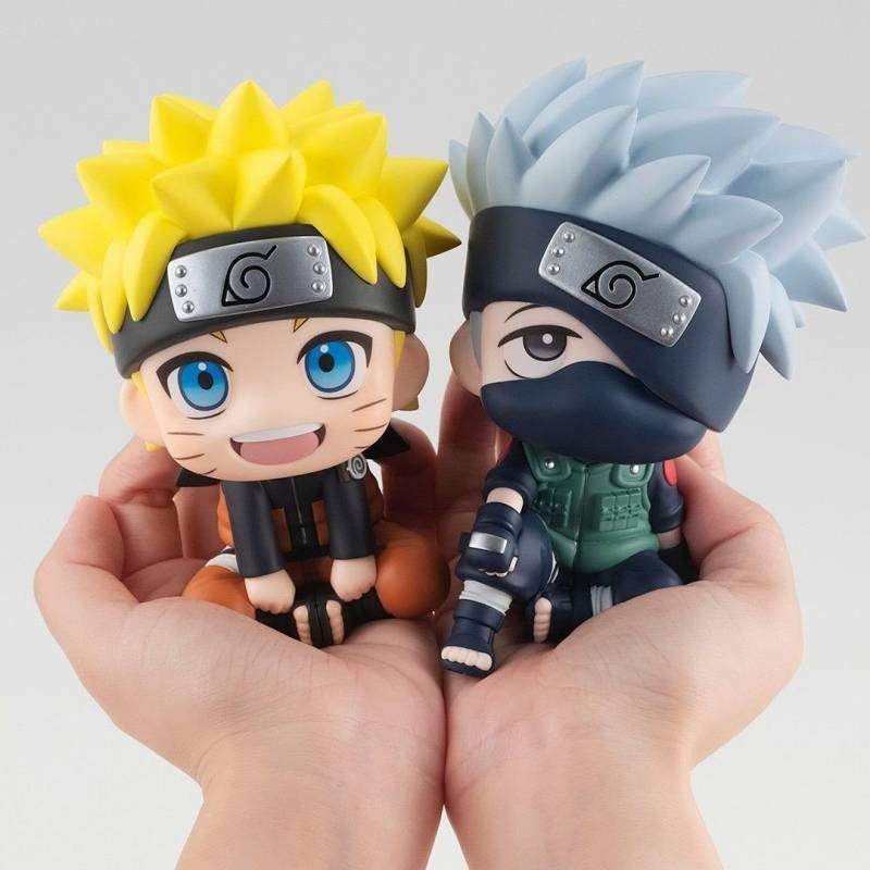 Naruto Q Version Hand-Made Vortex Naruto Flag Wood Kakashi Doll Anime ...