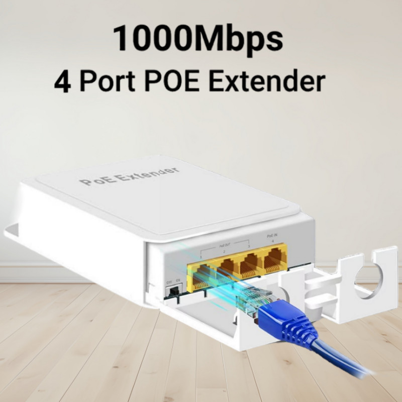 Waterproof POE Extender For Wireless Camera POE Repeater Outdoor ...
