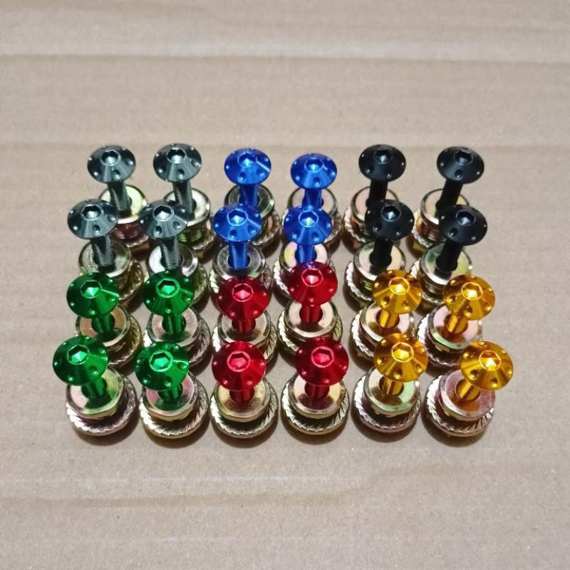 Probolt VISOR BOLT SPOTS PLUS ANTI-FLAX BOLT NMAX AEROX LEXI PCX ADV ...