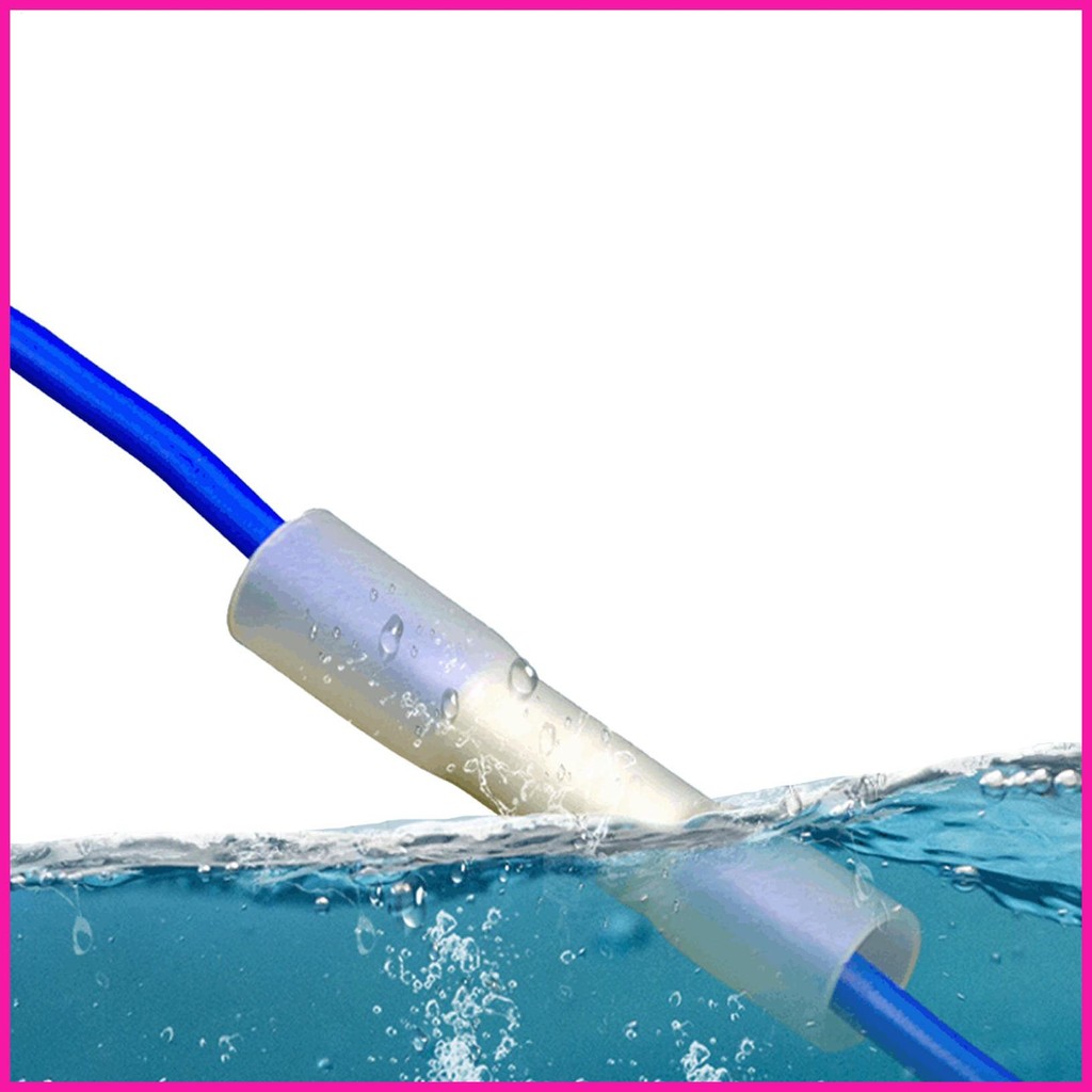 Wire Splice Wire Crimp Terminals Butt Splice Weatherproof Solder Seal ...