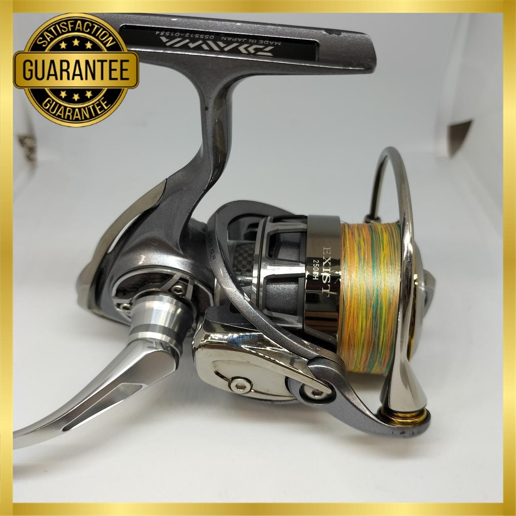 DAIWA 12 Exist 2506H Spinning Reel USED B | Shopee Malaysia