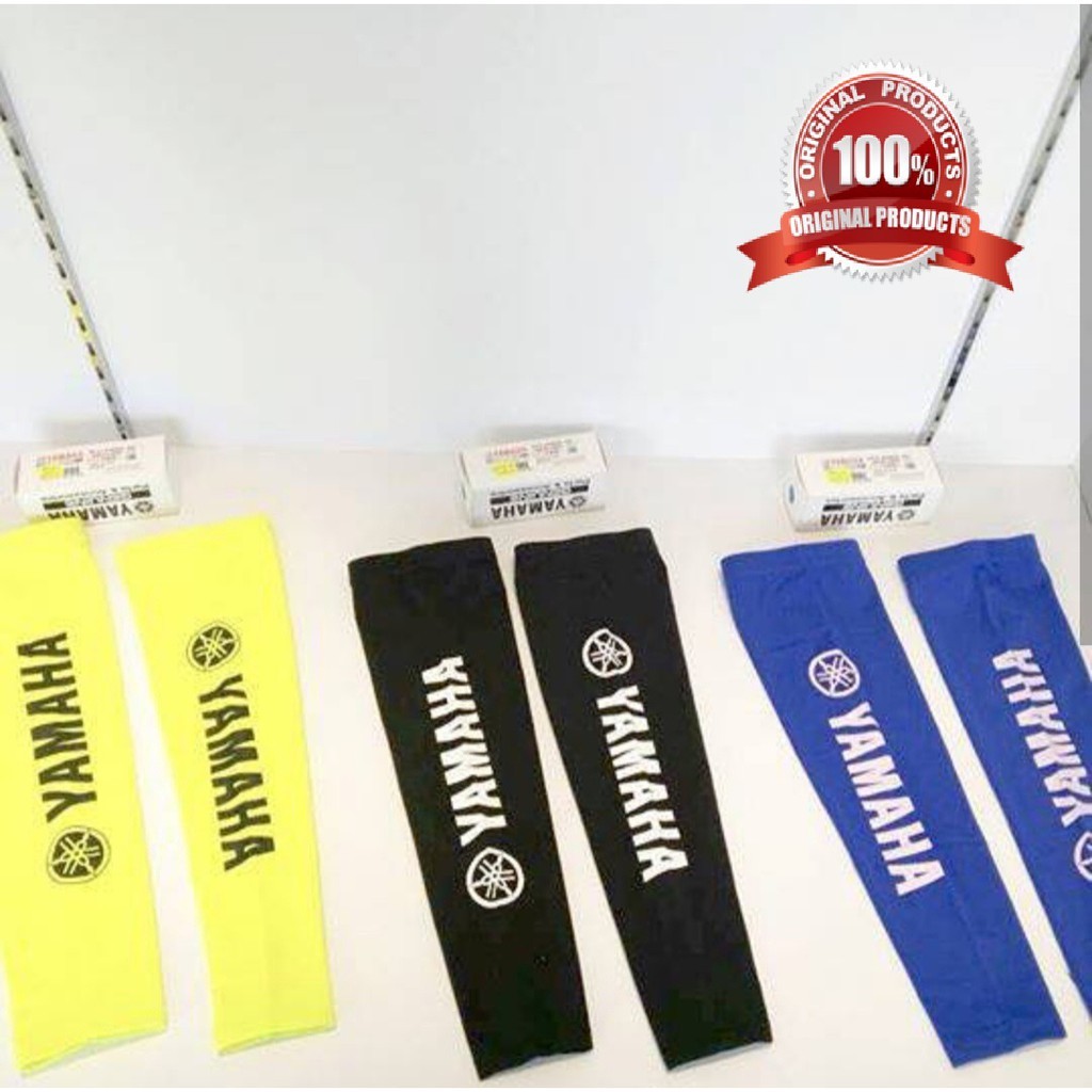 YAMAHA RACING MOTOR ARM GLOVE SETS SARUNG TANGAN SARUNG ARM 100% ...