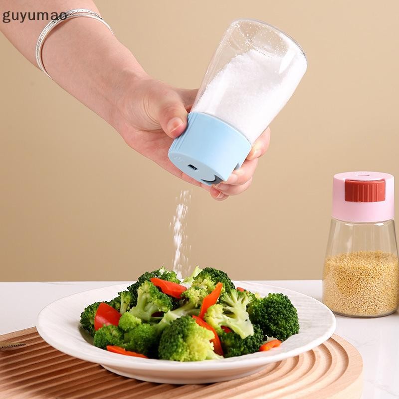 guyumao 0.5g Metering Salt Shaker Push Type Salt Dispenser Salt Sugar ...