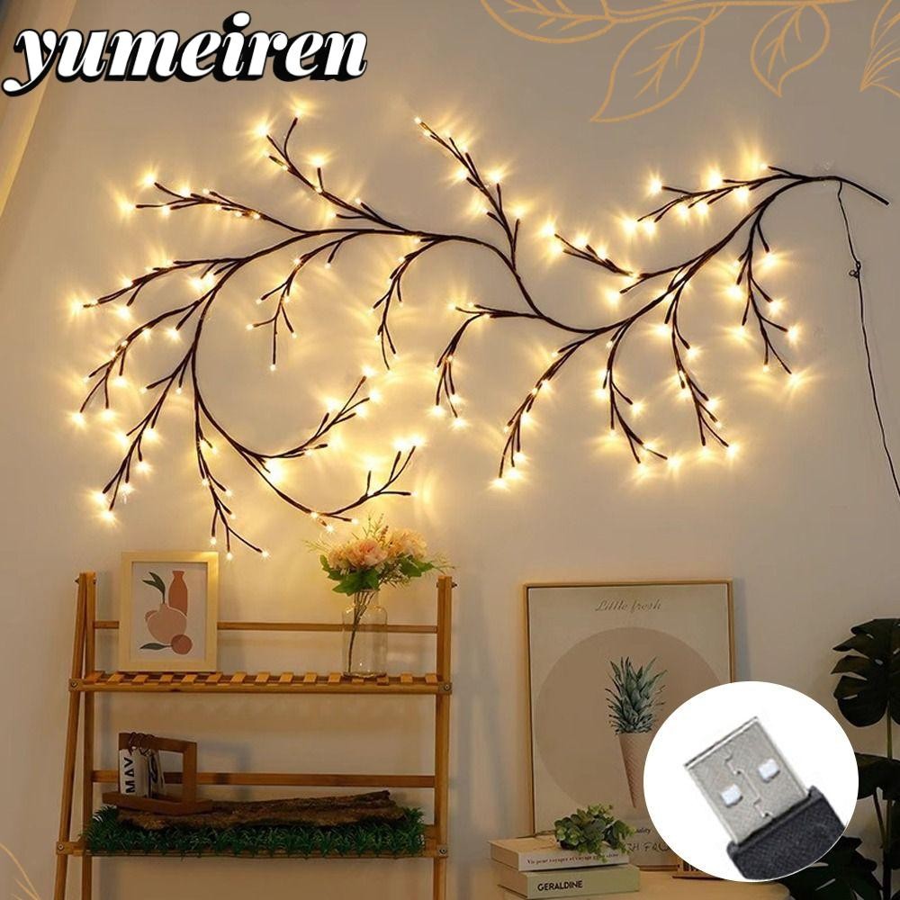 YUMEIREN Christmas LED String, USB 72/96/144 LED Tree Vine Light, High ...