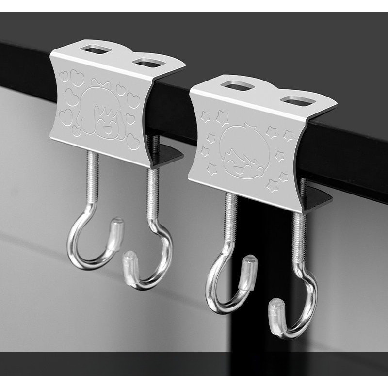 Tanpa buat lubang beg sekolah cangkuk meja sisi meja alat hebat boleh ...