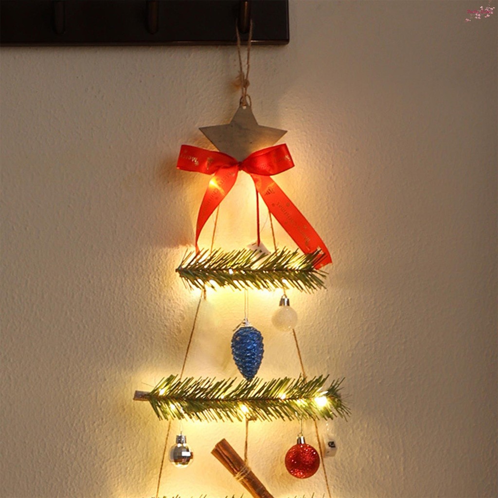 LED Lighted Wall Christmas Tree Plug in Lighted Wall Christmas ...