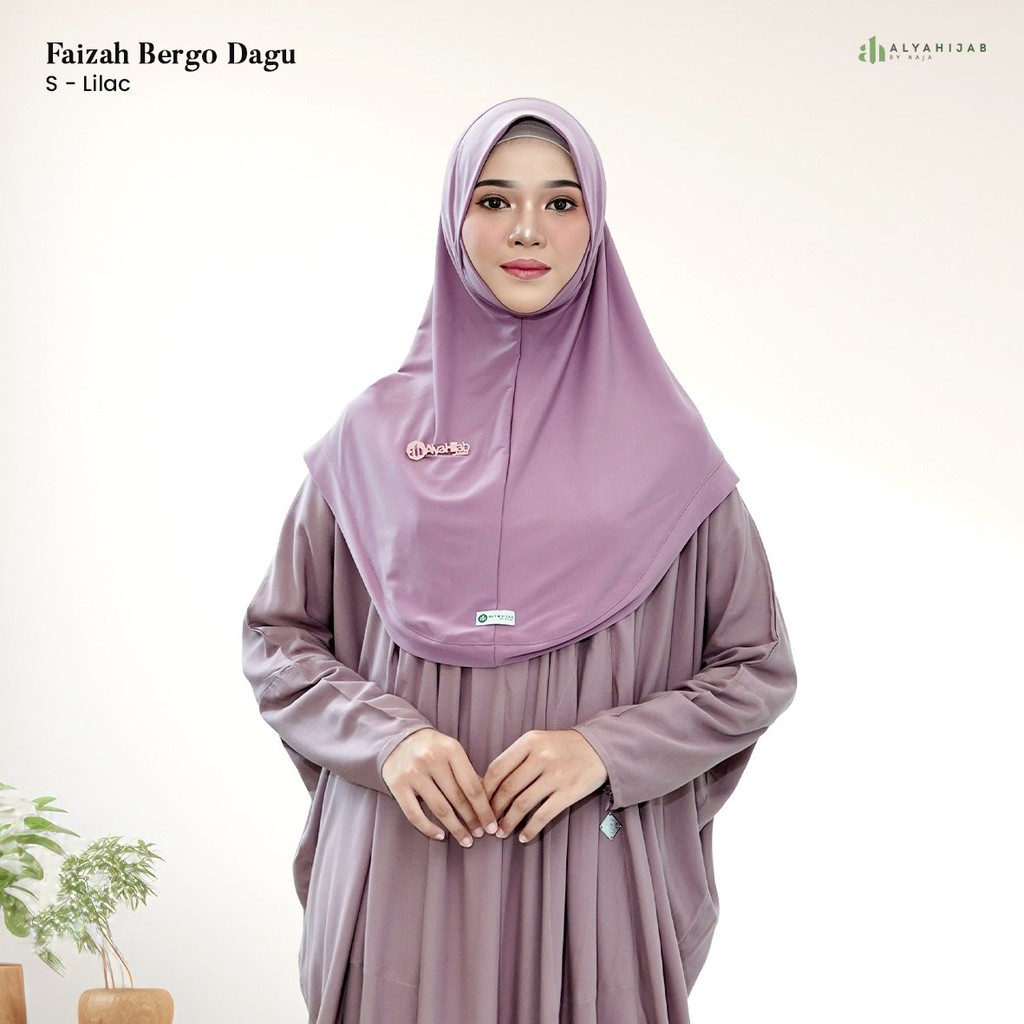 Alyahijab by Naja - Faizah Bergo Chin sz S Softpad Double Chin | Shopee Malaysia