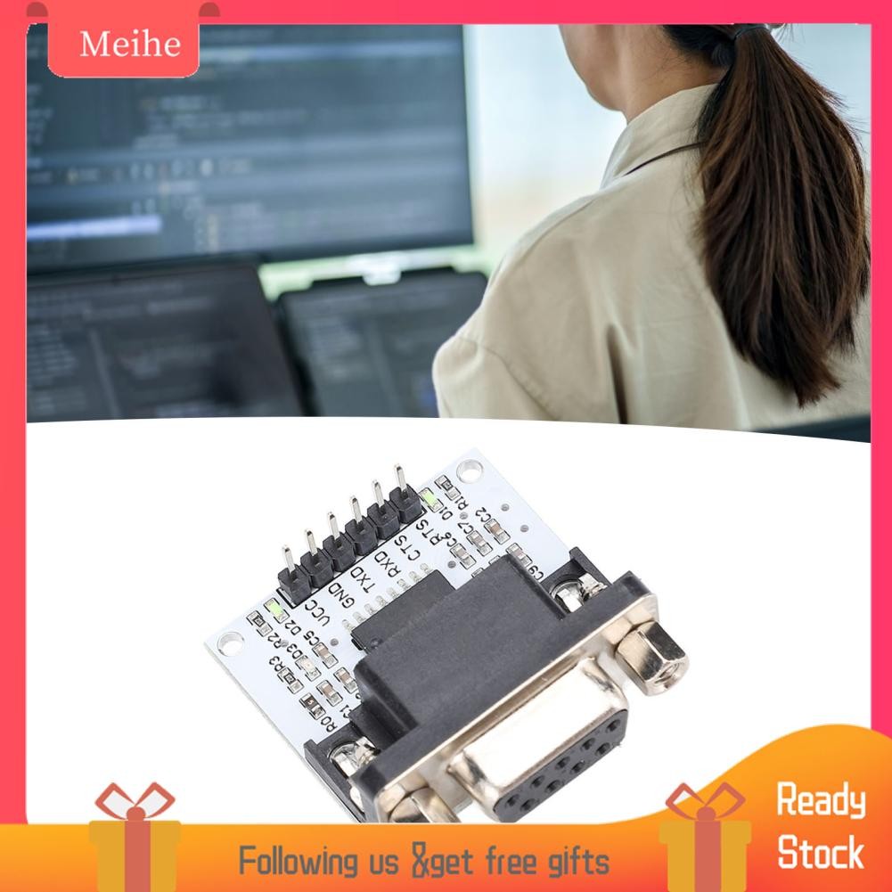 Meihe 232 To TTL Serial Port Board SP3232 Chip DB9 UART Interface Module ESD Guard for PC ...