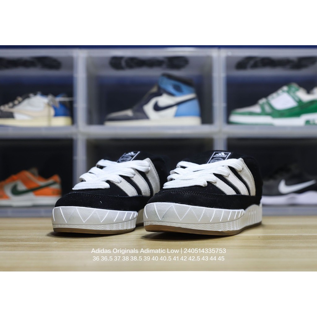 2025 Adidas Original Sports Casual Black Sneakers Men Women Shark Bread ...