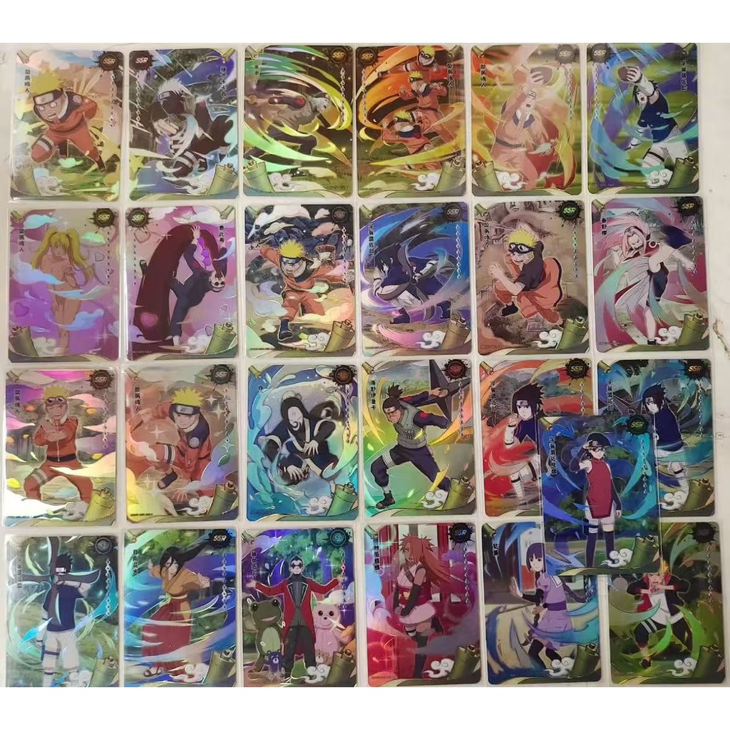 Naruto Card T2W7 SSR Full Set Card SSR-155--SSR-179 KAYOU | Shopee Malaysia