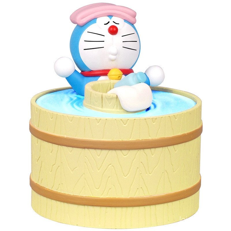 Doraemon alat pembasah versi tulen tempat Doraemon tong kayu gaya Jepun ...