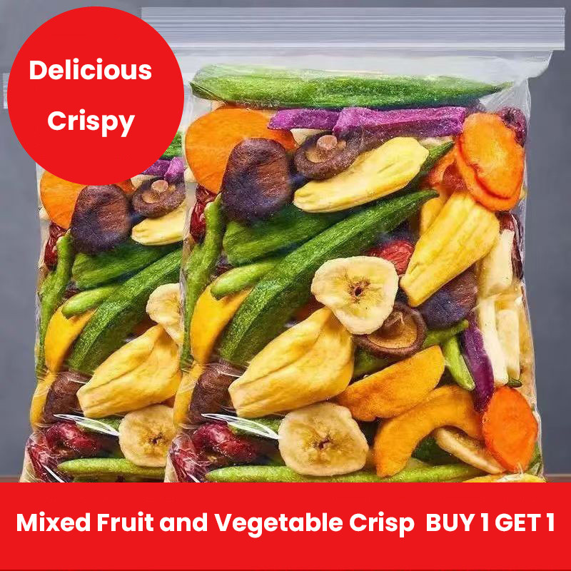 BUY 1 GET 1 Vegetable chips, mixed dried fruit and vegetable chips ...