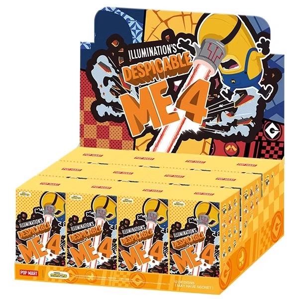 [大盒装]POP MART Universal环球 Minions小黄人-ILLUMINATION'S DESPICABLE ME4神偷奶爸4 ...