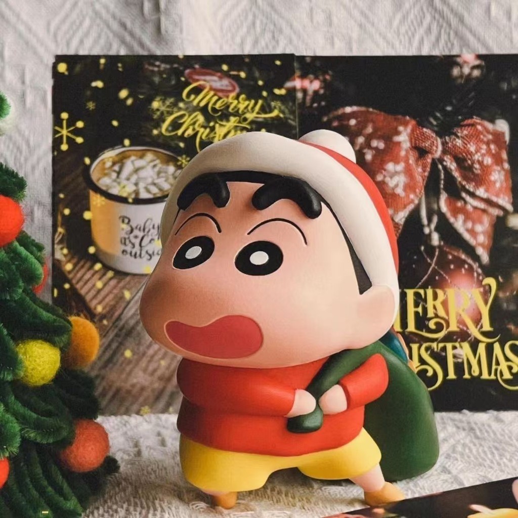[Faceboss] Krismas Crayon Shin-chan kit garaj Snowman Xiaoxin Santa ...