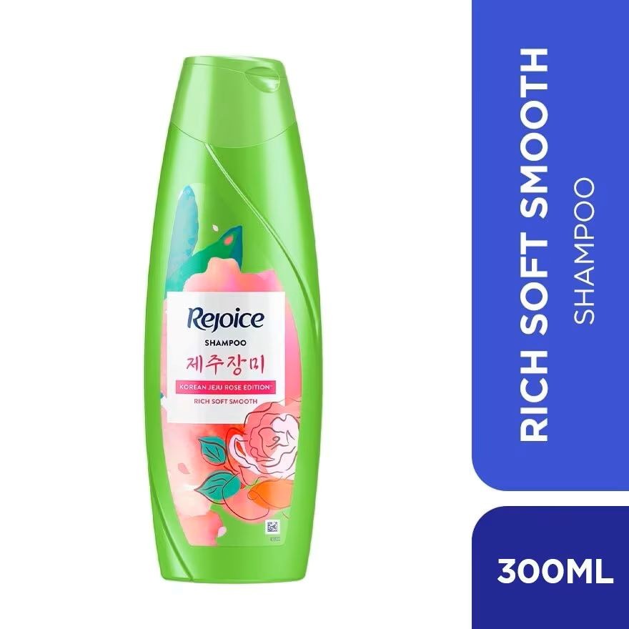 REJOICE Shampoo Jeju Rose 300ml (Rich Soft Smooth) | Shopee Malaysia