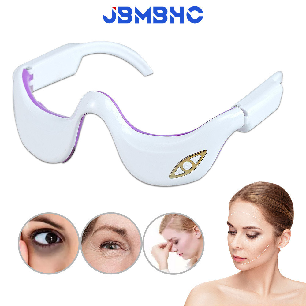 EMS Eye Beauty Massager Skin Care Hot Compress Adjustable Beauty ...