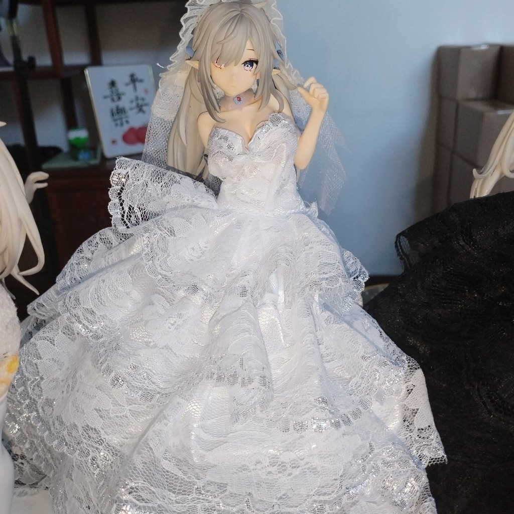 Pure White Elf Figure+Wedding Dress 1/6 Matte Version | Shopee Malaysia