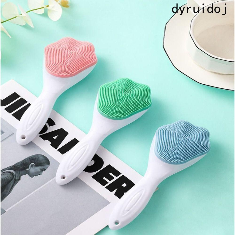 DYRUIDOJ Silica Gel Facial Brush, Silicone Cat Paw Shape Exfoliating ...