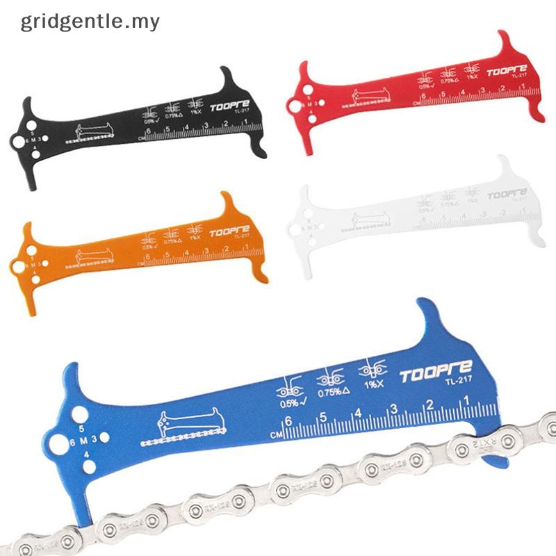[gridgentle] Bicycle Chain Wear Indicator Ruler Repair Tool Stainless ...