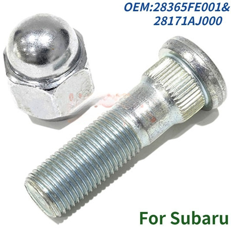 High Quality Wheel Hub Bolt Stud Nut Set For Subaru OEM:28365FE001 ...