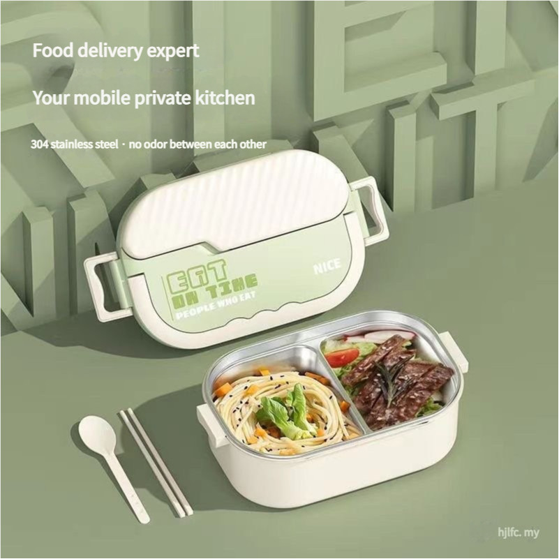 304 Stainless Steel Compartment Insulated Lunch Box Leak-Proof Design ...