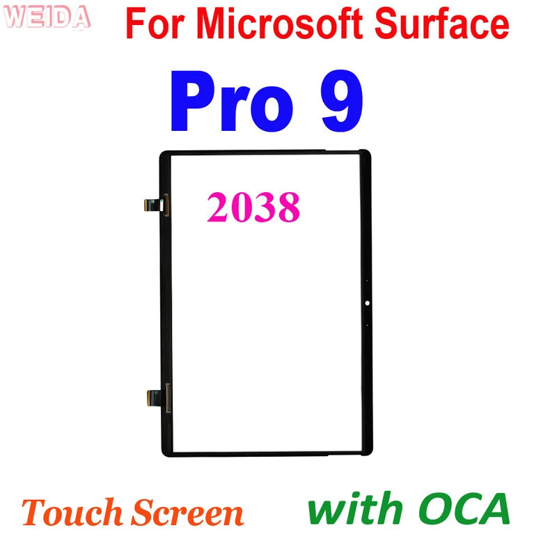 13" Touch Screen For Microsoft Surface Pro 9 2038 Touch Digitizer Front ...