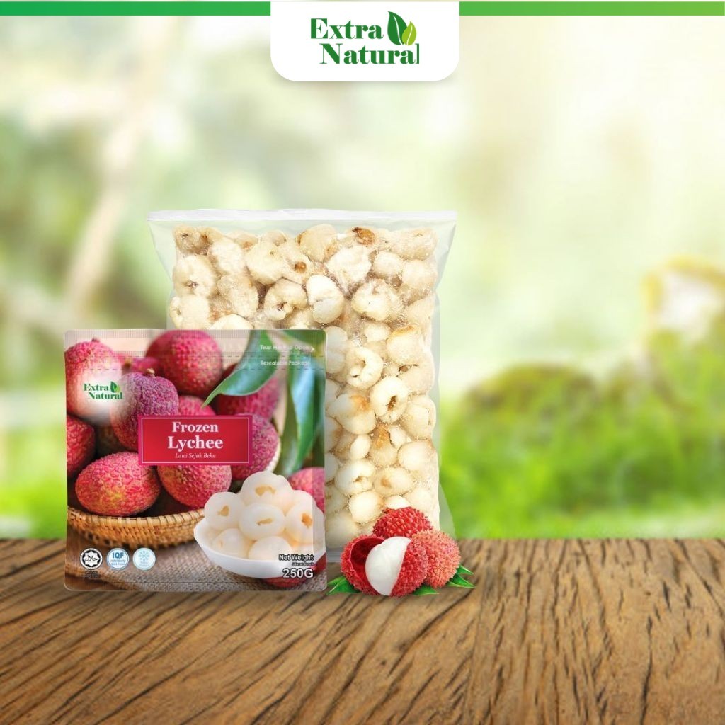 Frozen Lychee Seedless 1kg [Laici] No Sugar Added | Tiada Gula Tambahan ...