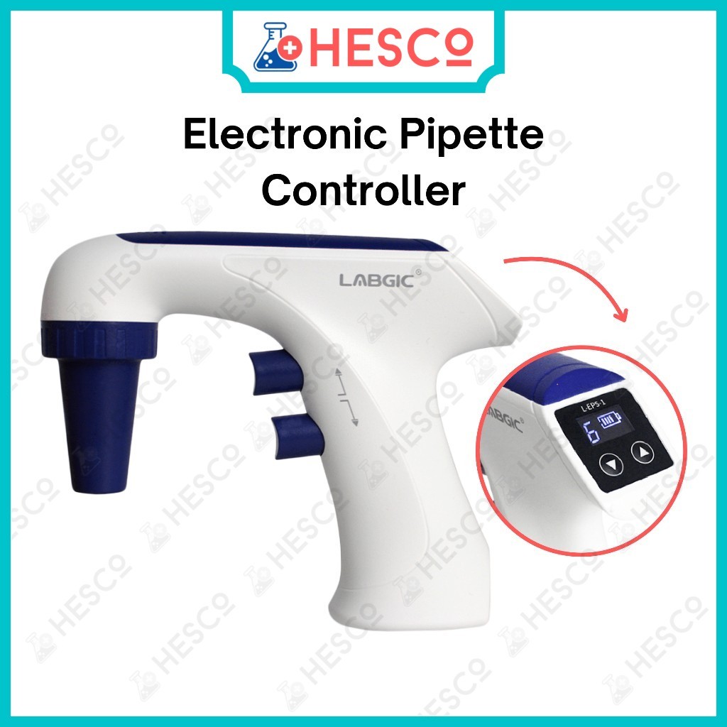 Lab Pipette Controller Electronic Digital Display Micropipette — 0.1 ...