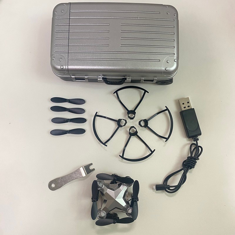 Luggage container mini Drone Charging Cable Propeller Fan Blade Protection Protective Frame ...