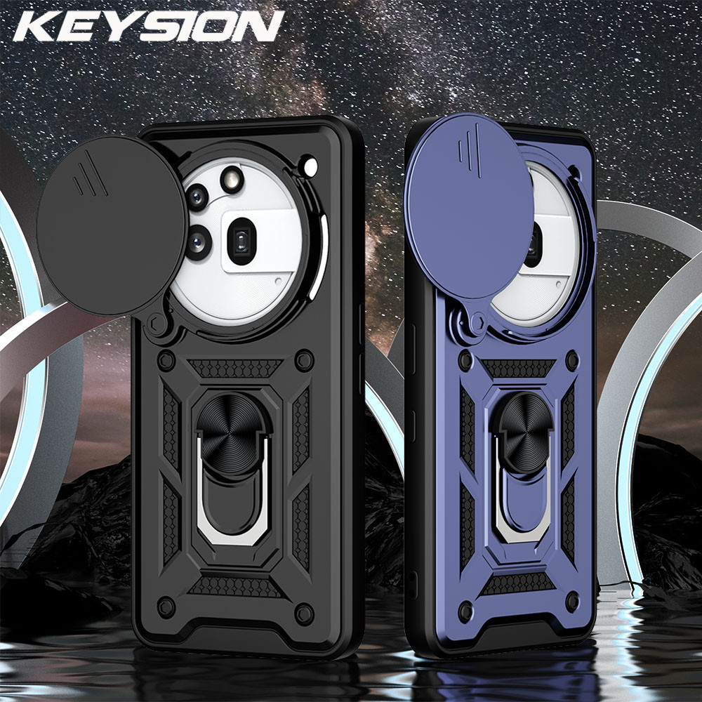 KEYSION Shockproof Case for Nothing Phone 3A Pro Slide Camera Lens ...