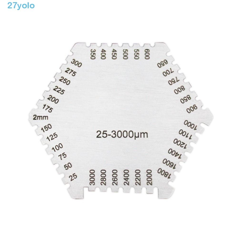 YOLO Hexagon Wet Film Comb, Paint Coating Hexagonal Wet Diaphragm ...