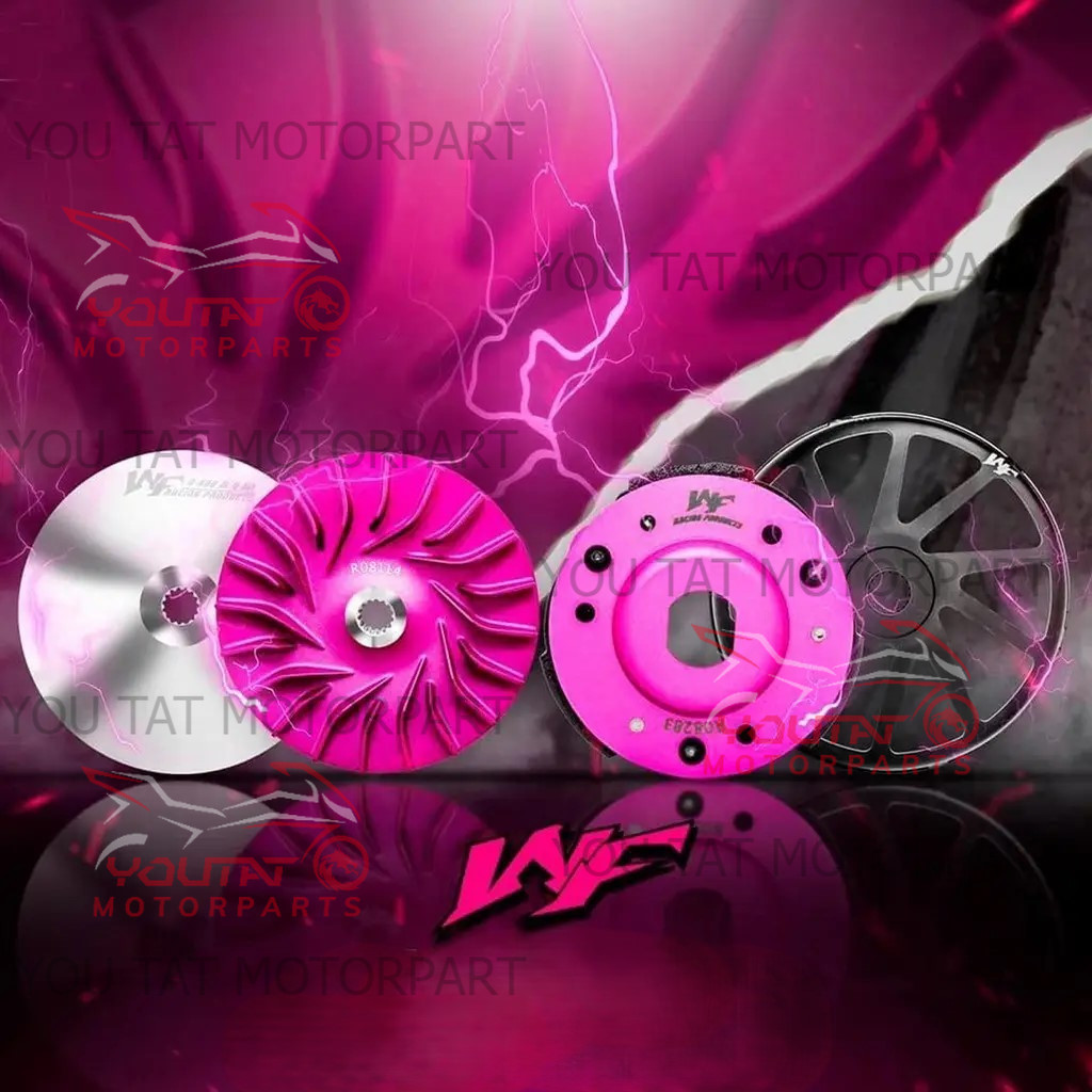 ESR MOTOR WF RACING AEROX NVX NMAX RACING PULLEY SET HOUSING BELL AUTO ...