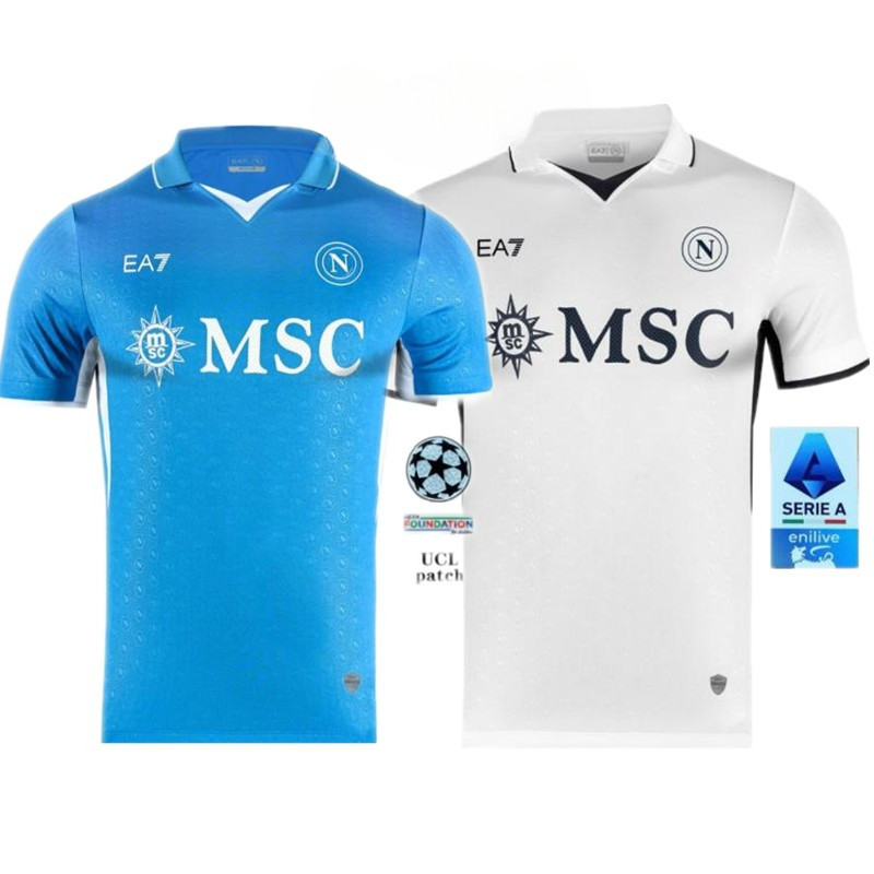 SSC Napoli Jersey 24-25 Home Away Men's Football Shirt | Shopee Malaysia