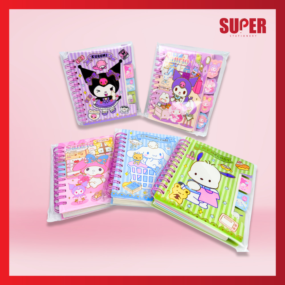 [Super Stationery] Sanrio Notebook Small Cute Notebook Diary Book ...