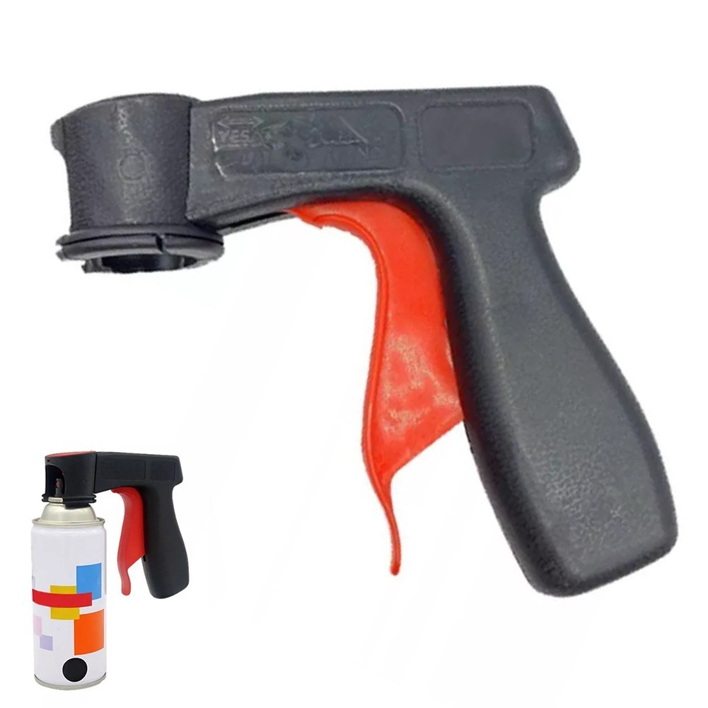 SUPERIOR EASY TO USE Spray Paint Handle with Firm Clamping and Wide ...
