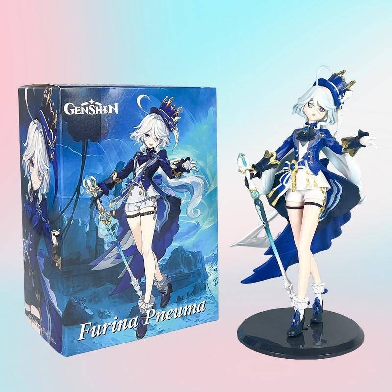 Ready Stock 22CM Genshin Impact Furina Figure Anime Model Decoration ...