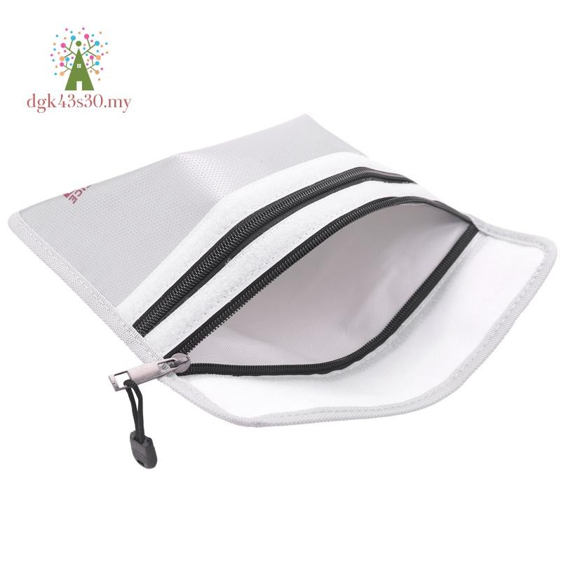 Waterproof, fireproof briefcase with zipper, safe for travel books and ...