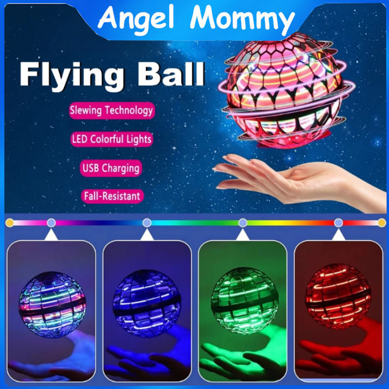 Flying Spinner 360° Rotating Ufo Control Flying Ball Led Flying Toys ...