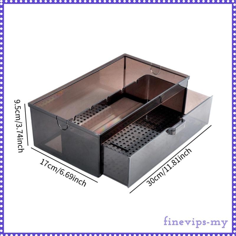 [FinevipsMY] Aquarium External Drawer Drip Tray Filtration Box Drip ...