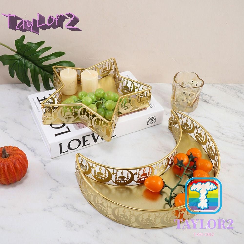 ATAYLOR Stars Serving Trays, Muslim Islamic Ramadan Dessert Tray ...